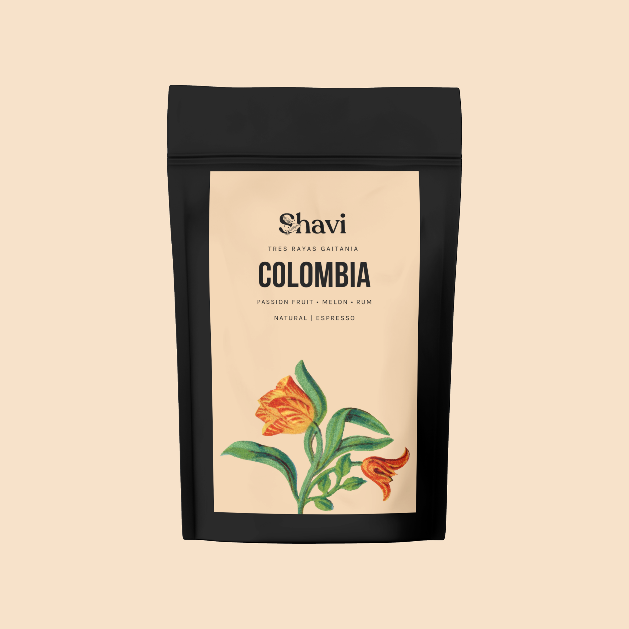 Colombia Tolima Tres Rayas Gaitania Natural Espresso – Shavi Coffee ...